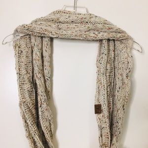 C.C | Accessories | Cc Exclusives Infinity Knit Cable Scarf | Poshmark